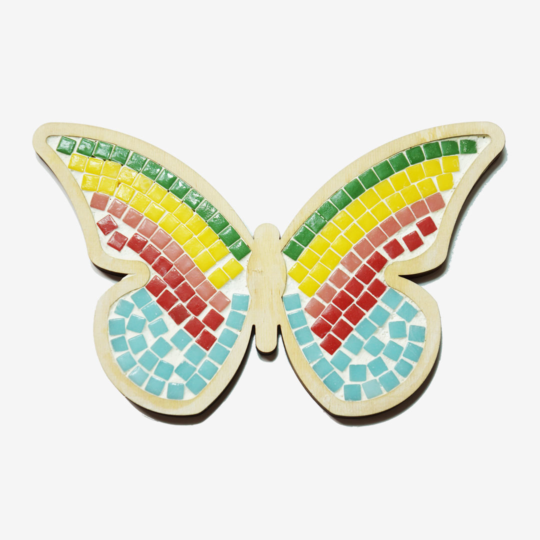 TUFETTO Kelebek Mozaik Puzzle, Mozaik Yap boz, Montessori Oyun Kiti ...